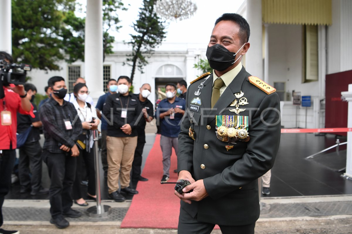 PANGLIMA TNI JENDERAL TNI ANDIKA PERKASA | ANTARA Foto