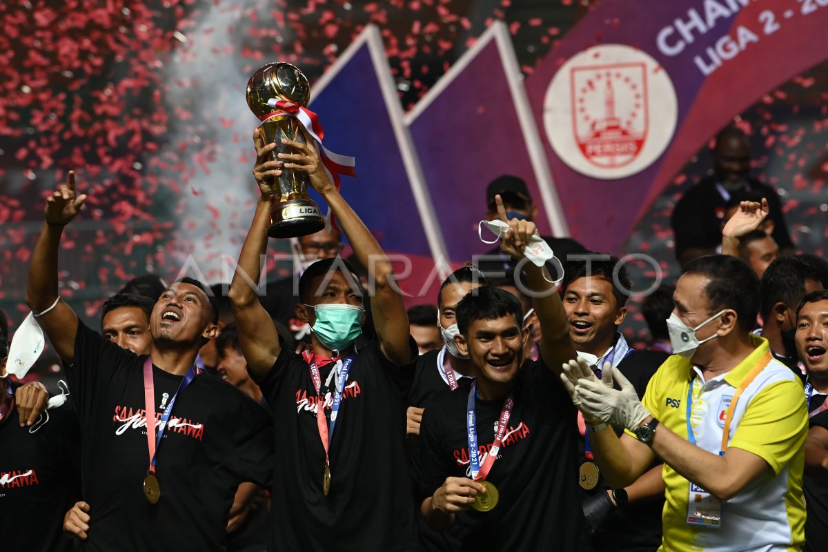 PERSIS SOLO JUARA LIGA 2 | ANTARA Foto