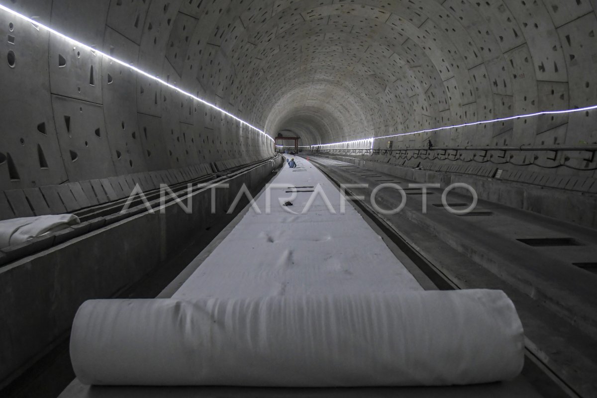 TUNNEL PROJECT ONE HALIM BULLET TRAIN JAKARTA-BANDUNG | ANTARA Foto
