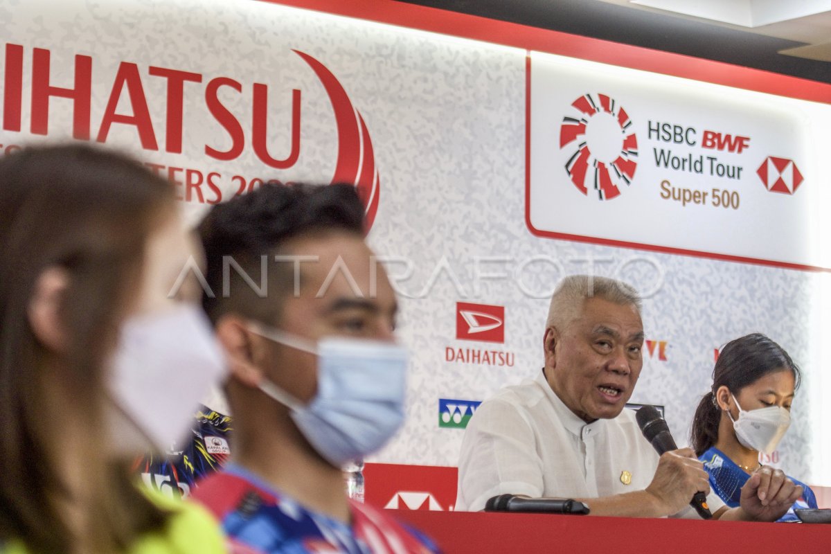 JELANG TURNAMEN DAIHATSU INDONESIA MASTERS | ANTARA Foto