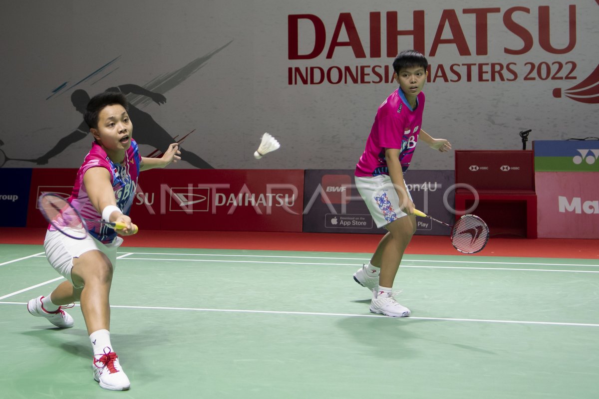 APRIYANI-FADIA MELAJU KE PEREMPAT FINAL | ANTARA Foto