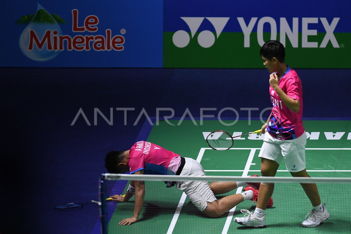 APRIYANI DAN SITI FADIA GAGAL KE SEMIFINAL | ANTARA Foto