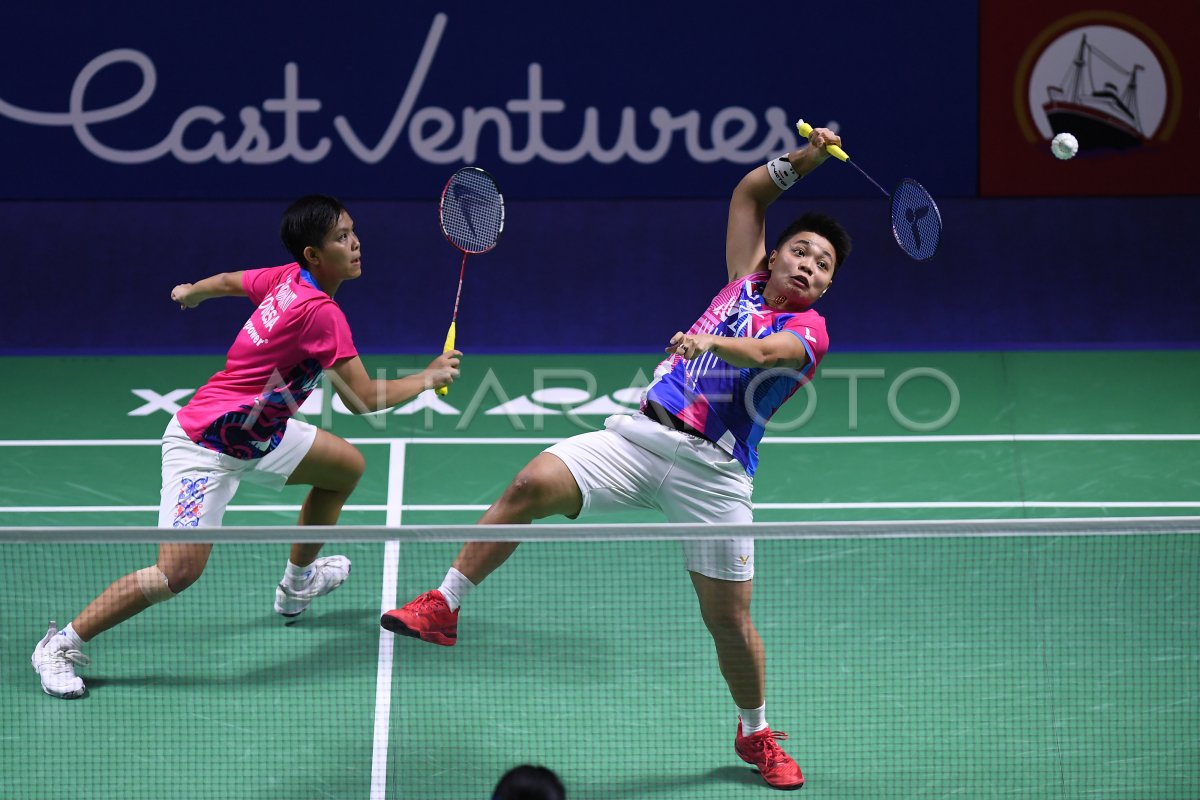 APRIYANI DAN SITI FADIA GAGAL KE SEMIFINAL | ANTARA Foto