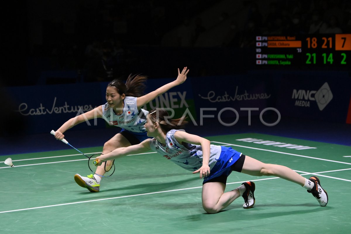 CHIHARU SHIDA Y NAMI MATSUYAMA CAMPEÓN | ANTARA Foto