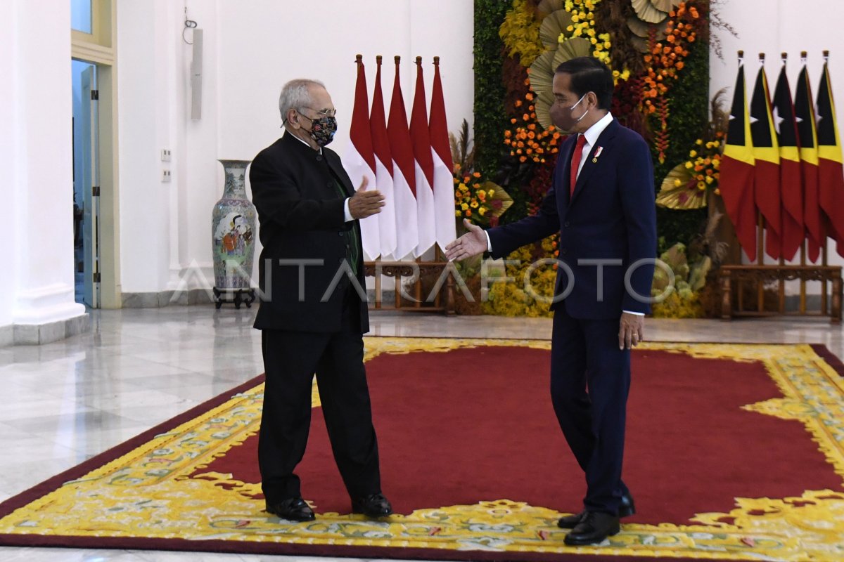 PRESIDEN JOKO WIDODO TERIMA KUNJUNGAN PRESIDEN TIMOR LESTE | ANTARA Foto