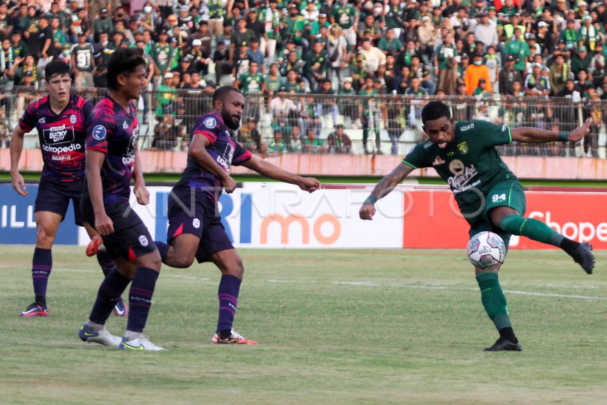 PERSEBAYA KALAH LAWAN RANS NUSANTARA FC | ANTARA Foto PERSEBAYA KALAH LAWAN RANS NUSANTARA FC | ANTARA Foto