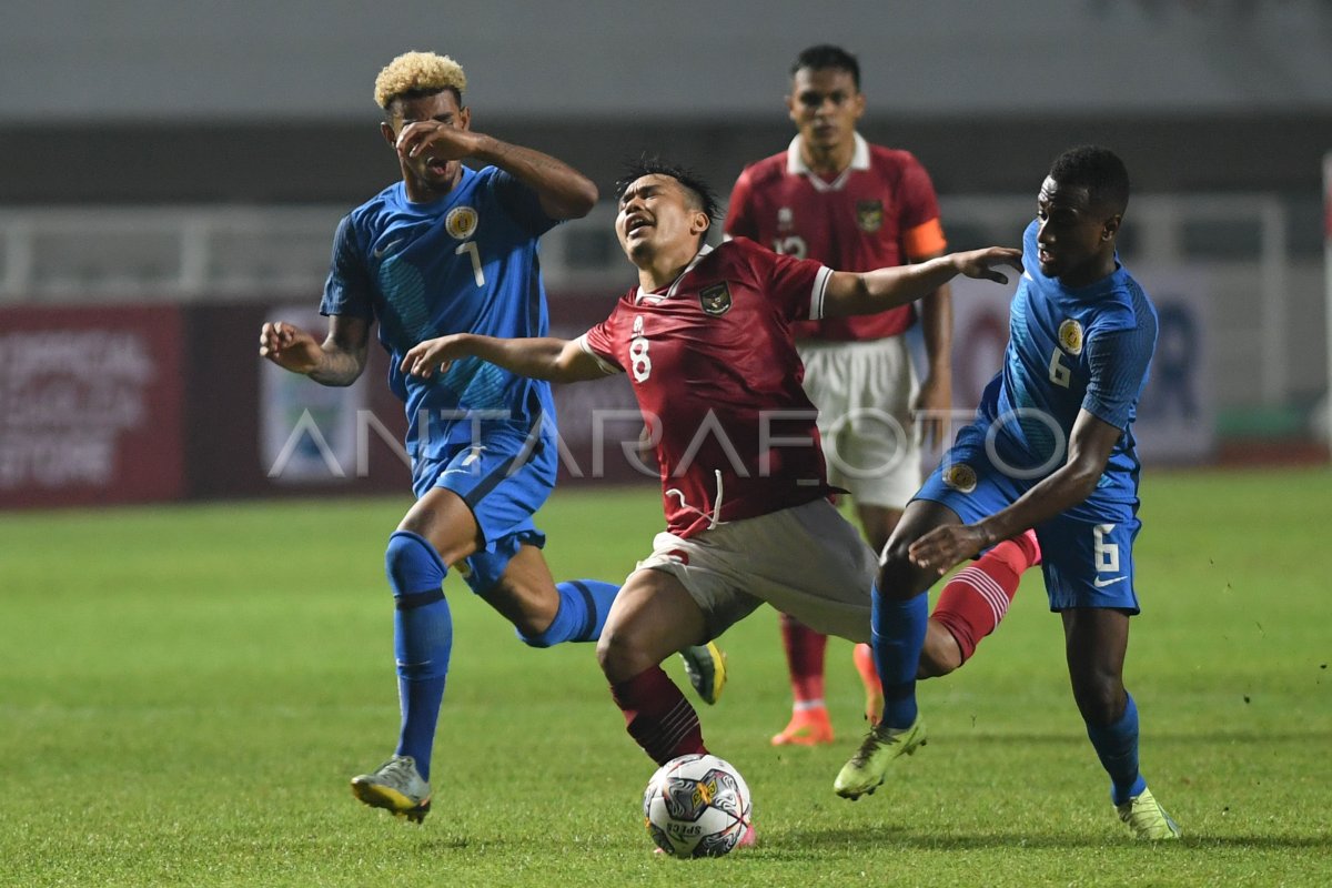 TIMNAS INDONESIA KALAHKAN CURACAO | ANTARA Foto TIMNAS INDONESIA KALAHKAN CURACAO | ANTARA Foto