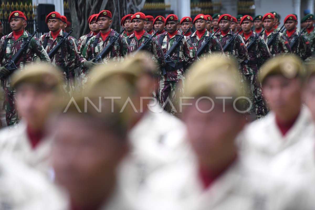 HUT-77 TNI CEREMONY | ANTARA Foto