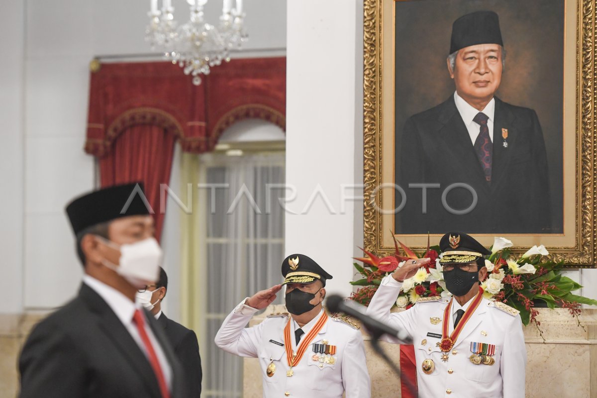 PELANTIKAN GUBERNUR DAN WAKIL GUBERNUR DIY | ANTARA Foto