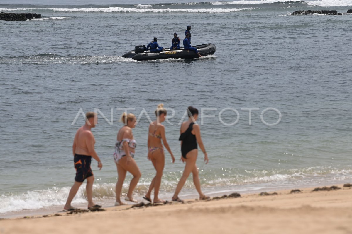 PENGAMANAN AREA PENYELENGARAAN KTT G20 | ANTARA Foto