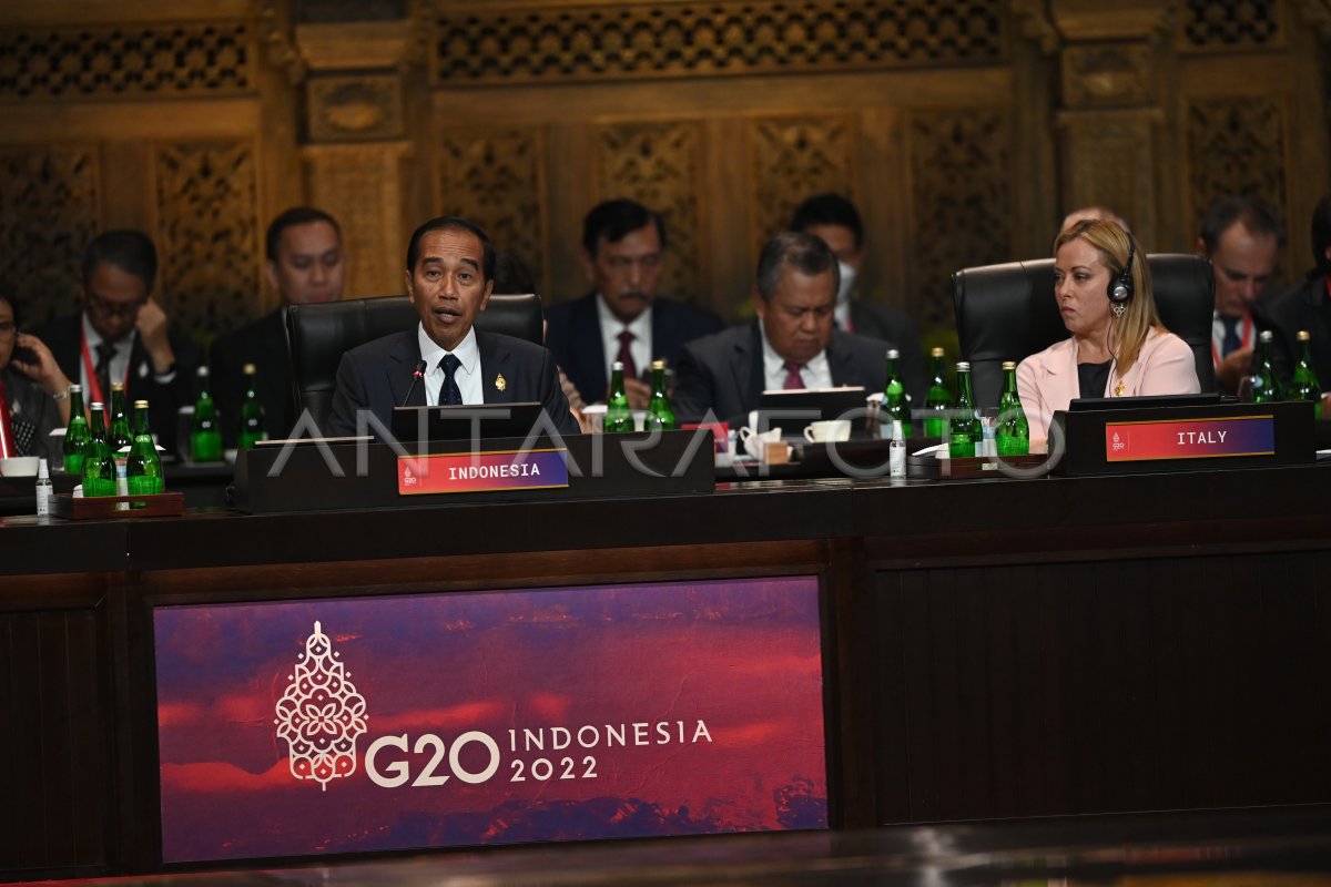 PEMBUKAAN KTT G20 INDONESIA 2022 | ANTARA Foto