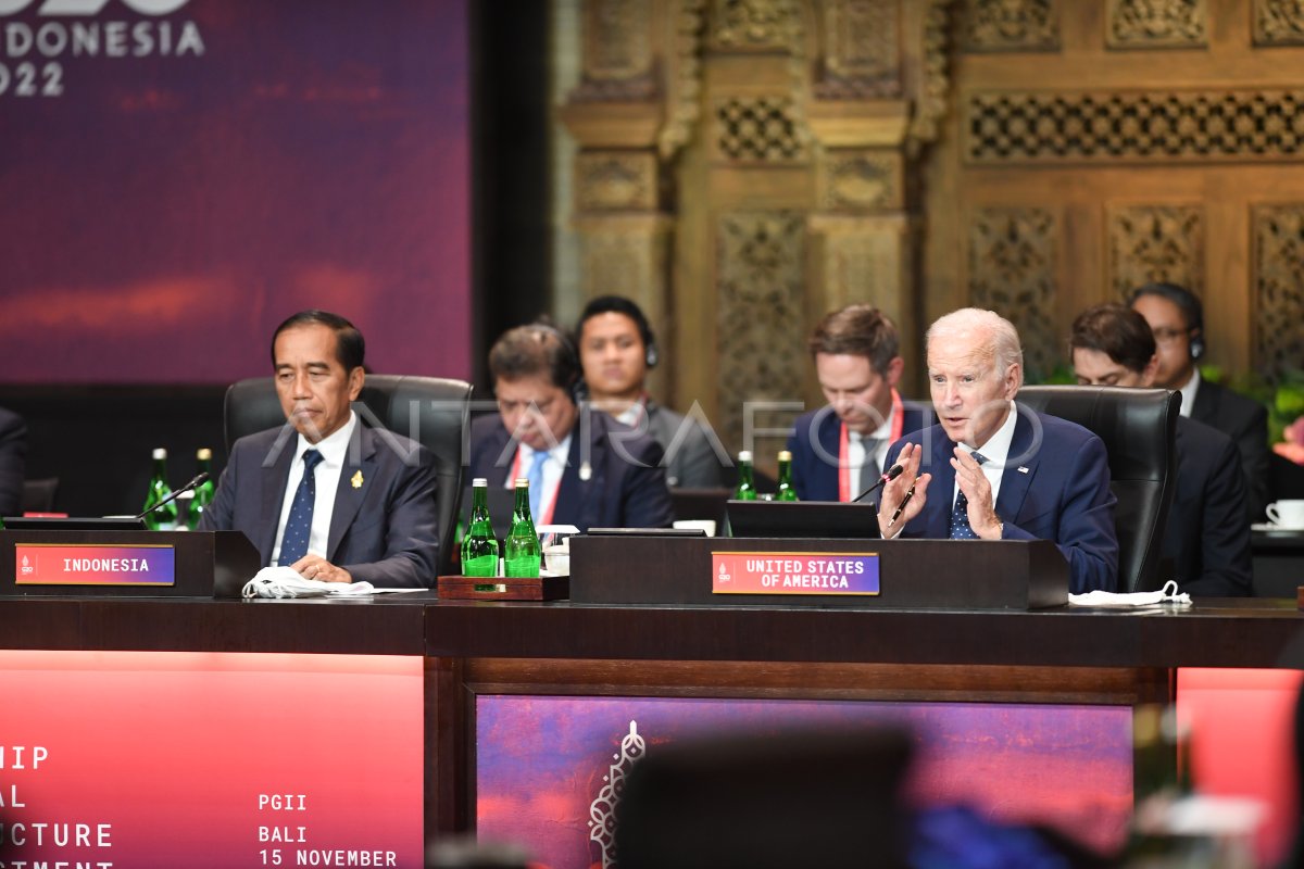 SESI PARTNERSHIP FOR GLOBAL INFRASTRUCTURE KTT G20 | ANTARA Foto