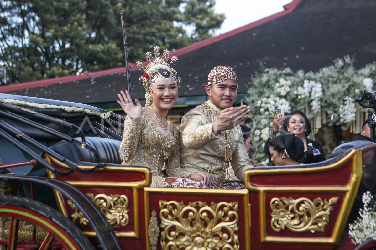 AKAD NIKAH KAESANG DAN ERINA | ANTARA Foto