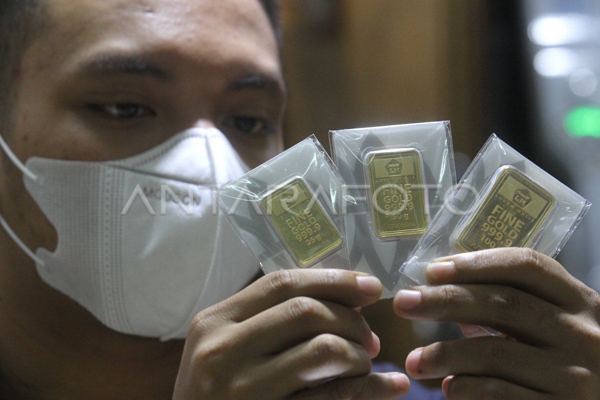 HARGA EMAS JELANG AKHIR TAHUN | ANTARA Foto HARGA EMAS JELANG AKHIR TAHUN | ANTARA Foto
