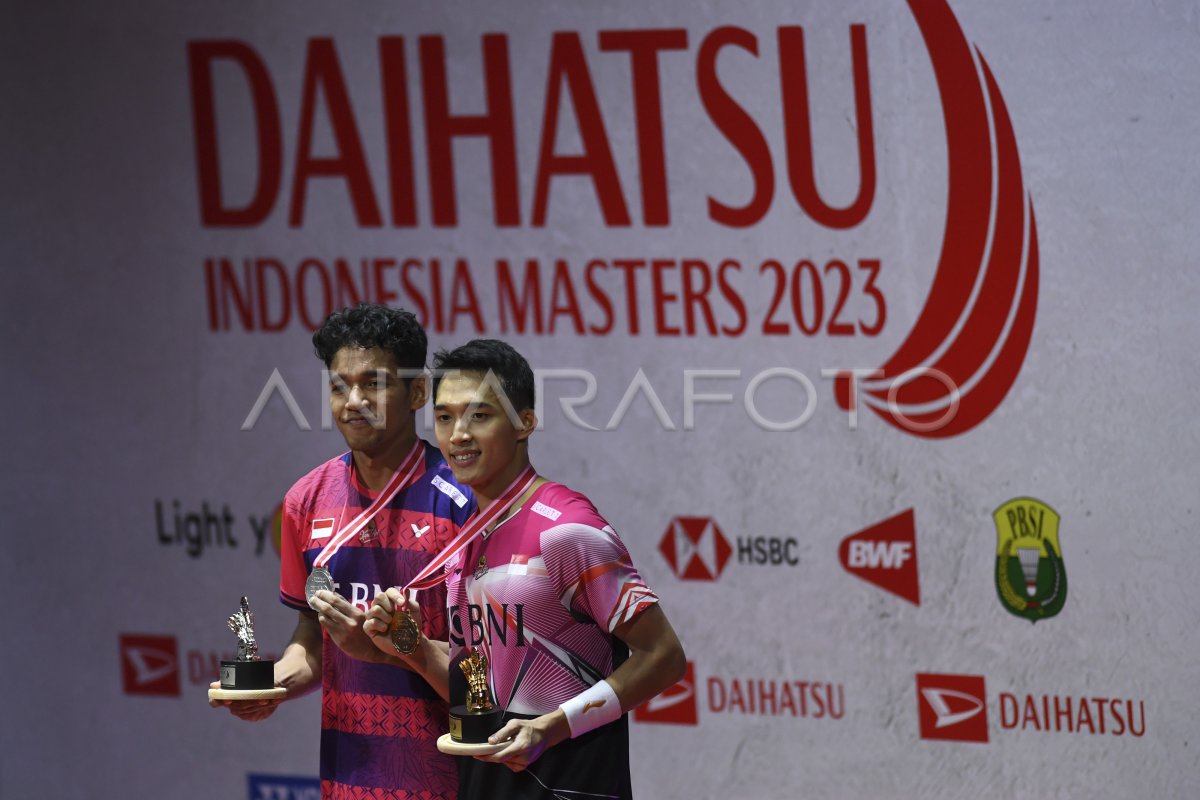 JONATAN CHRISTIE JUARA INDONESIA MASTERS 2023 | ANTARA Foto JONATAN CHRISTIE JUARA INDONESIA MASTERS 2023 | ANTARA Foto
