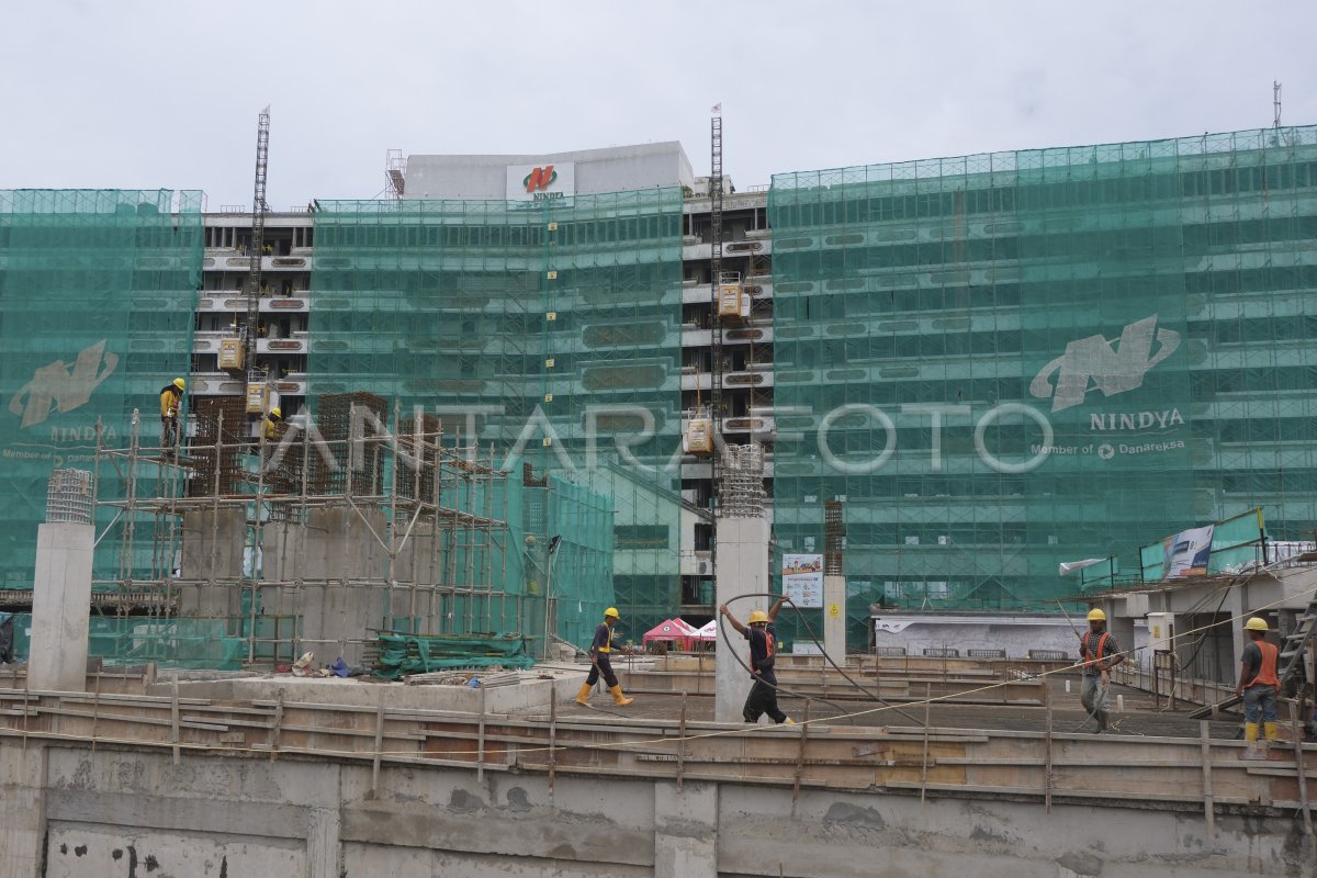 PROGRES PROYEK REVITALISASI HOTEL GRAND INNA BALI BEACH | ANTARA Foto PROGRES PROYEK REVITALISASI HOTEL GRAND INNA BALI BEACH | ANTARA Foto