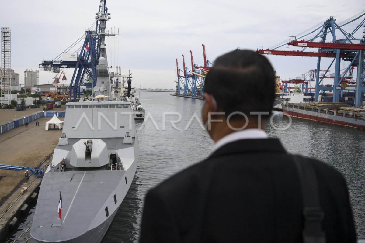 KAPAL PERANG ANGKATAN LAUT PRANCIS SANDAR DI JAKARTA | ANTARA Foto