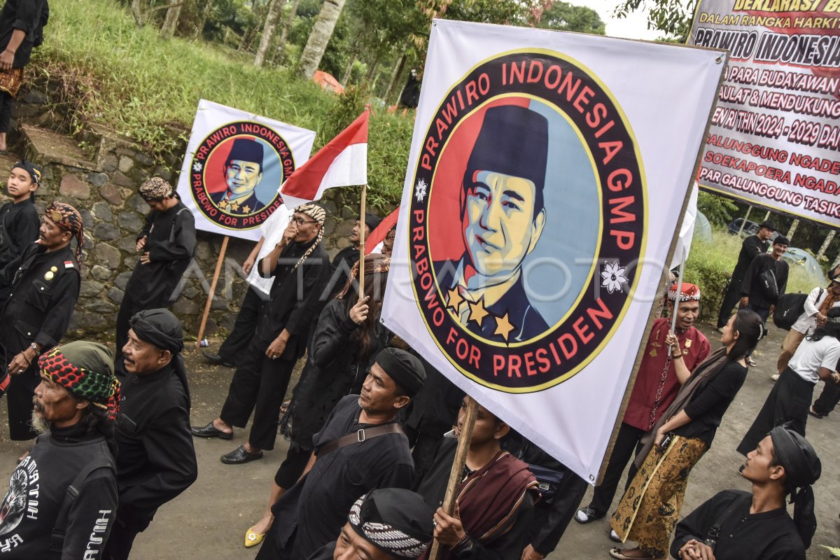 Budayawan deklarasikan capres Prabowo Subianto | ANTARA Foto