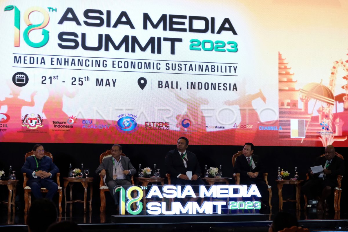 Asia Media Summit 2023 in Bali | ANTARA Foto