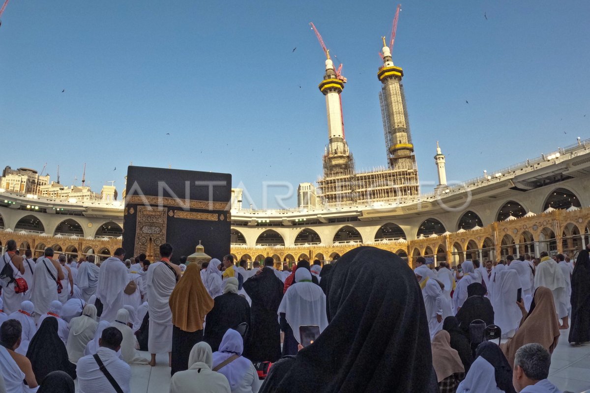 Masjidil Haram mulai dipadati jamaah | ANTARA Foto Masjidil Haram mulai dipadati jamaah | ANTARA Foto
