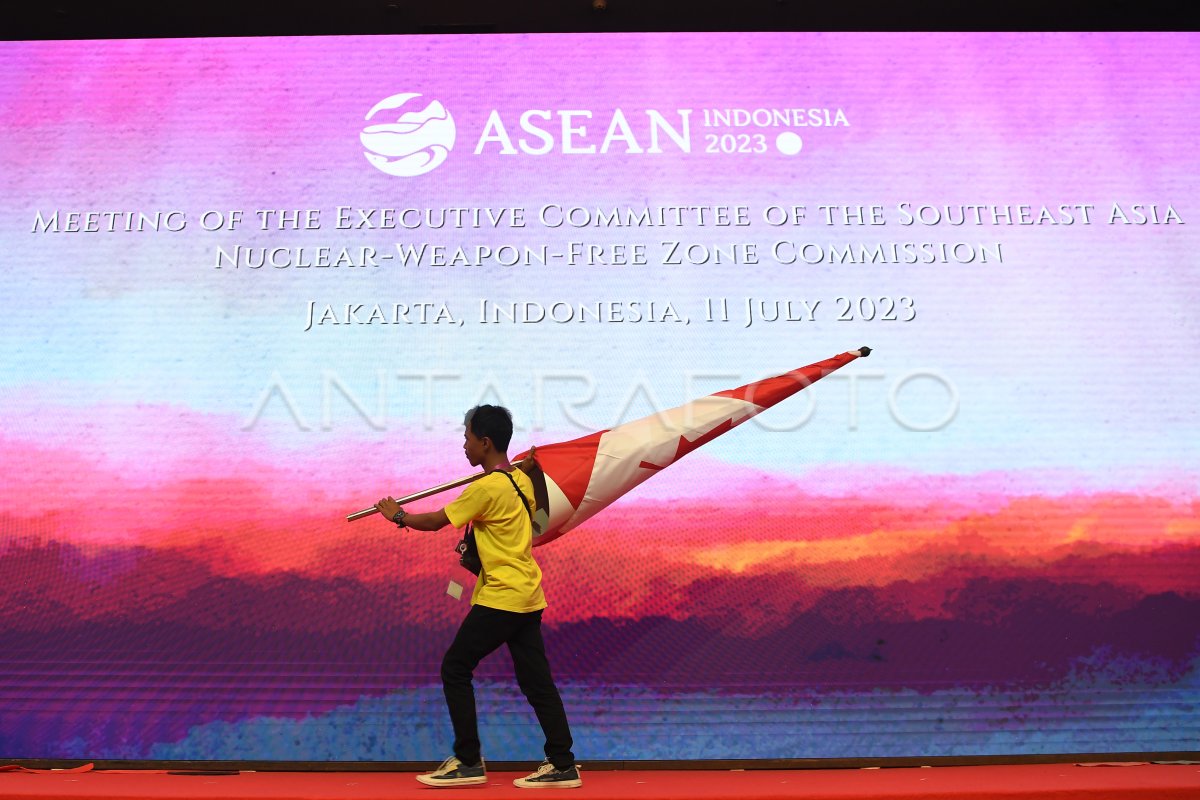 Persiapan jelang Pertemuan Menlu ASEAN | ANTARA Foto