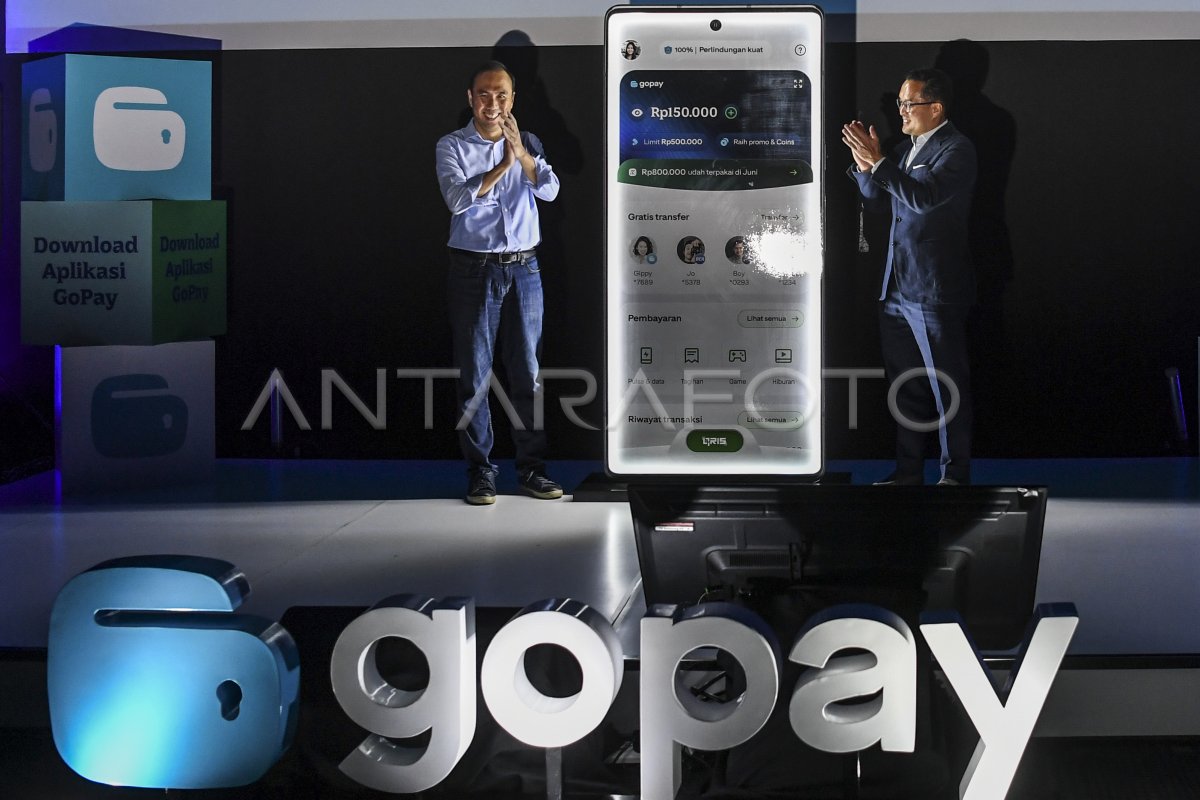 GoTo luncurkan aplikasi GoPay | ANTARA Foto GoTo luncurkan aplikasi GoPay | ANTARA Foto