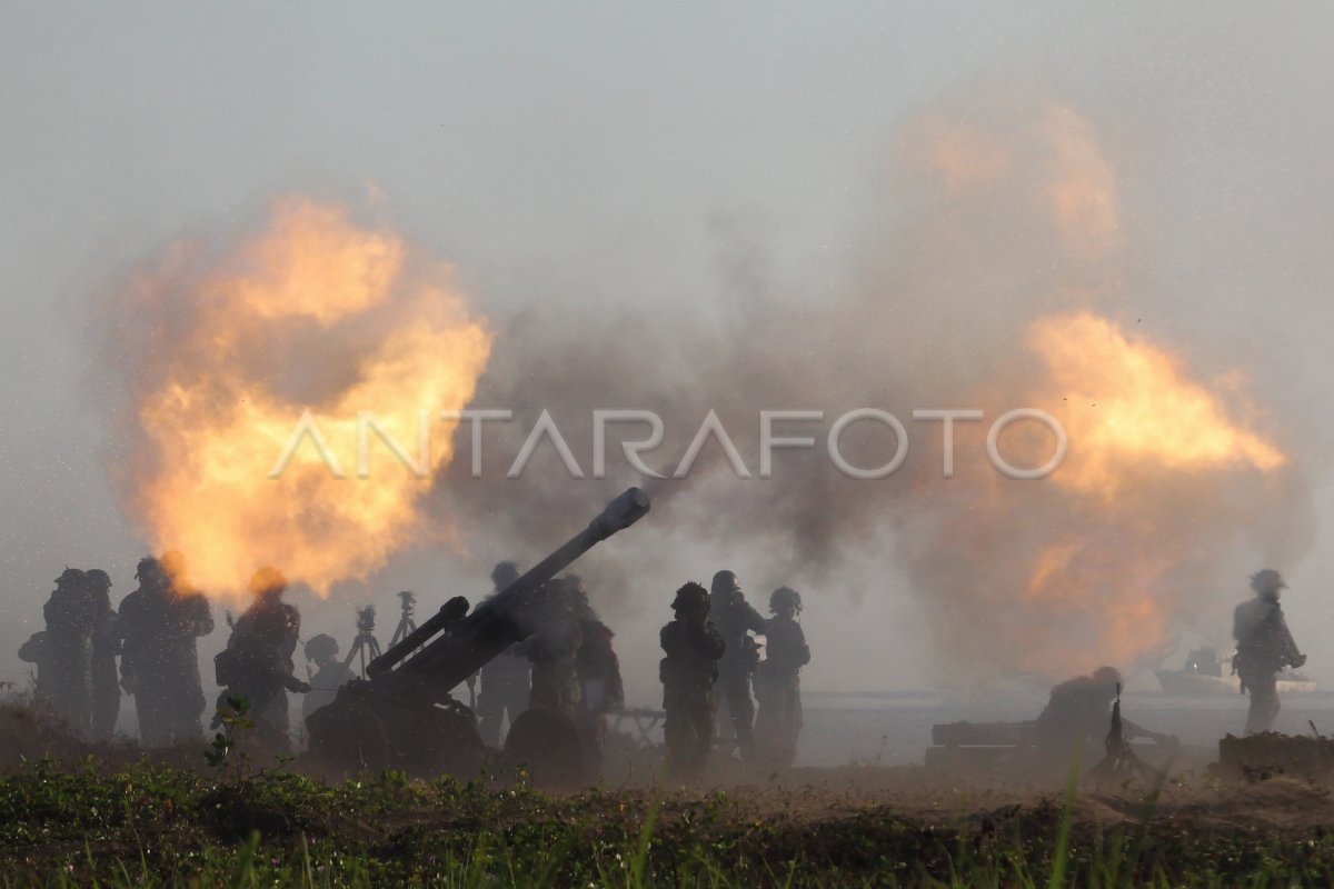 Latihan Gabungan TNI 2023 | ANTARA Foto