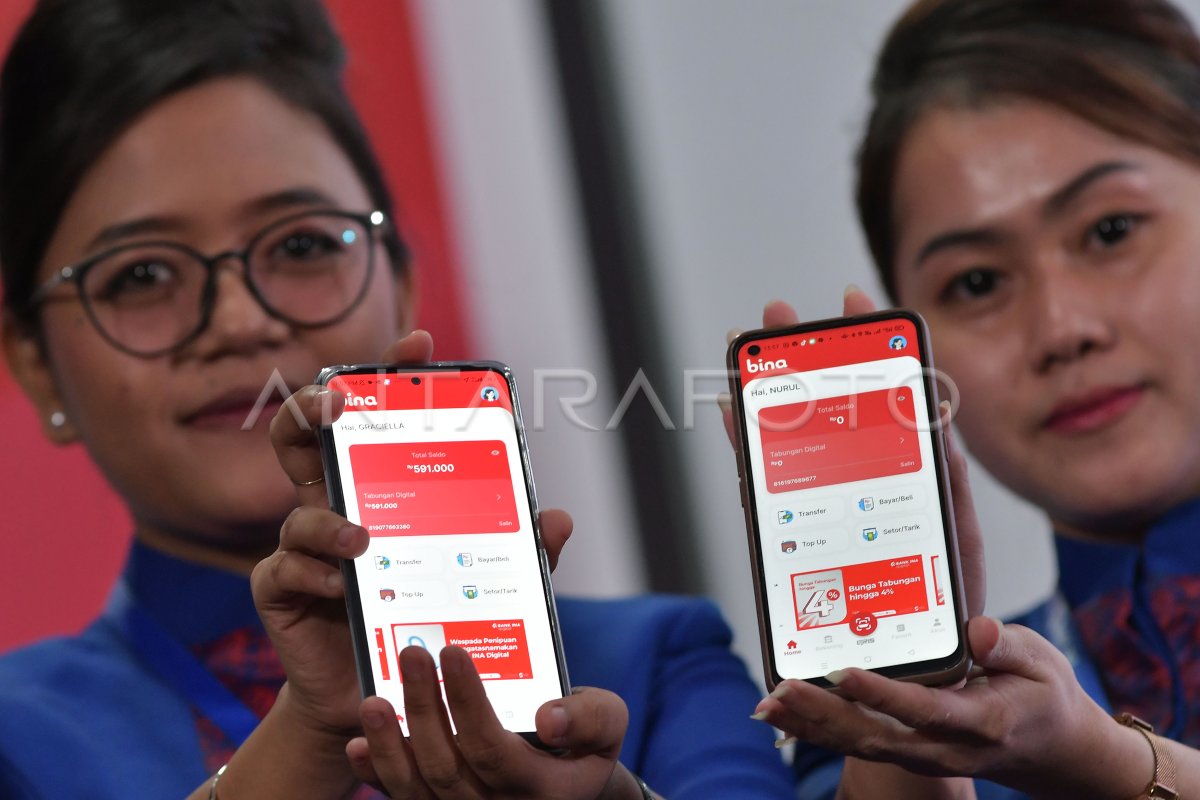 Peluncuran layanan digital Bank Ina | ANTARA Foto