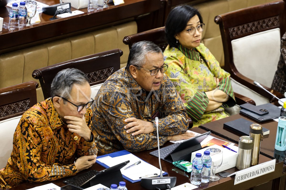 Kesepakatan Asumsi Dasar Ekonomi Makro Rapbn 2024 Antara Foto
