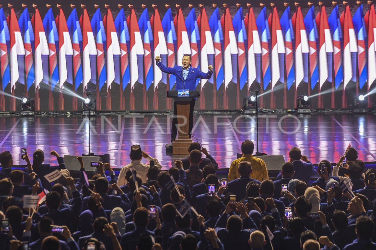 Partai Demokrat dukung Prabowo sebagai capres 2024 | ANTARA Foto Partai Demokrat dukung Prabowo sebagai capres 2024 | ANTARA Foto