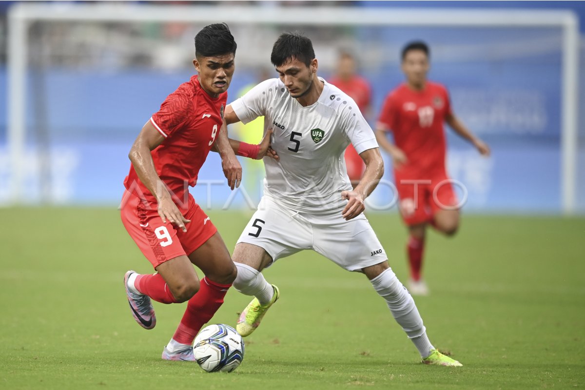Timnas U-24 kalah melawan Uzbekistan | ANTARA Foto