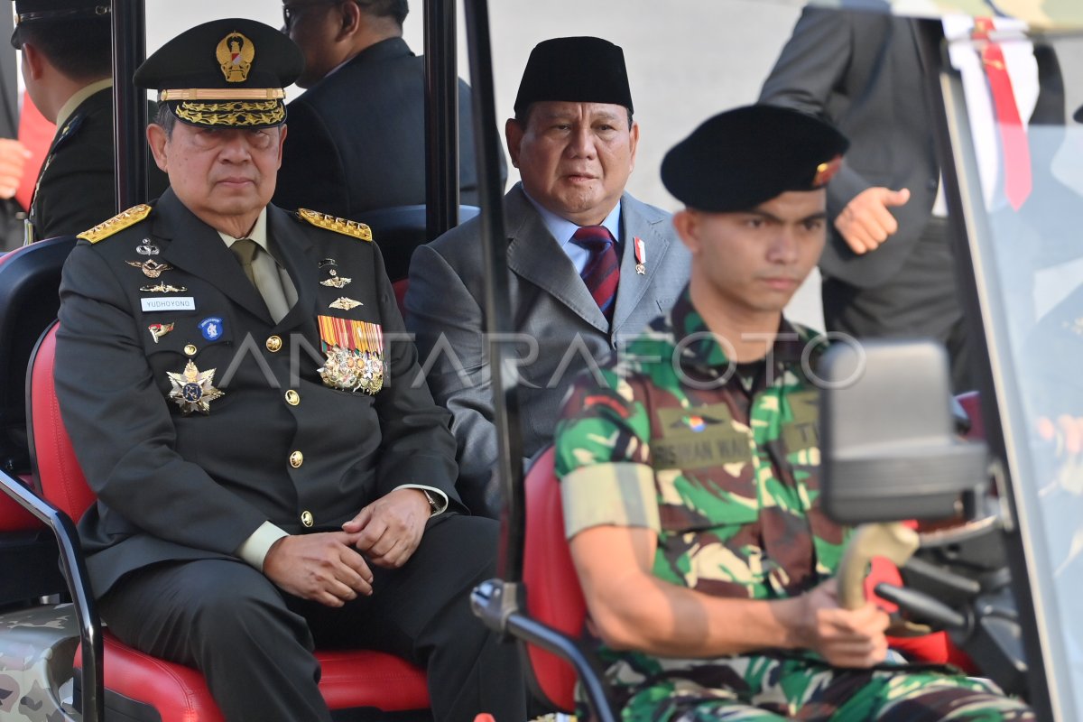 Upacara peringatan HUT ke-78 TNI | ANTARA Foto