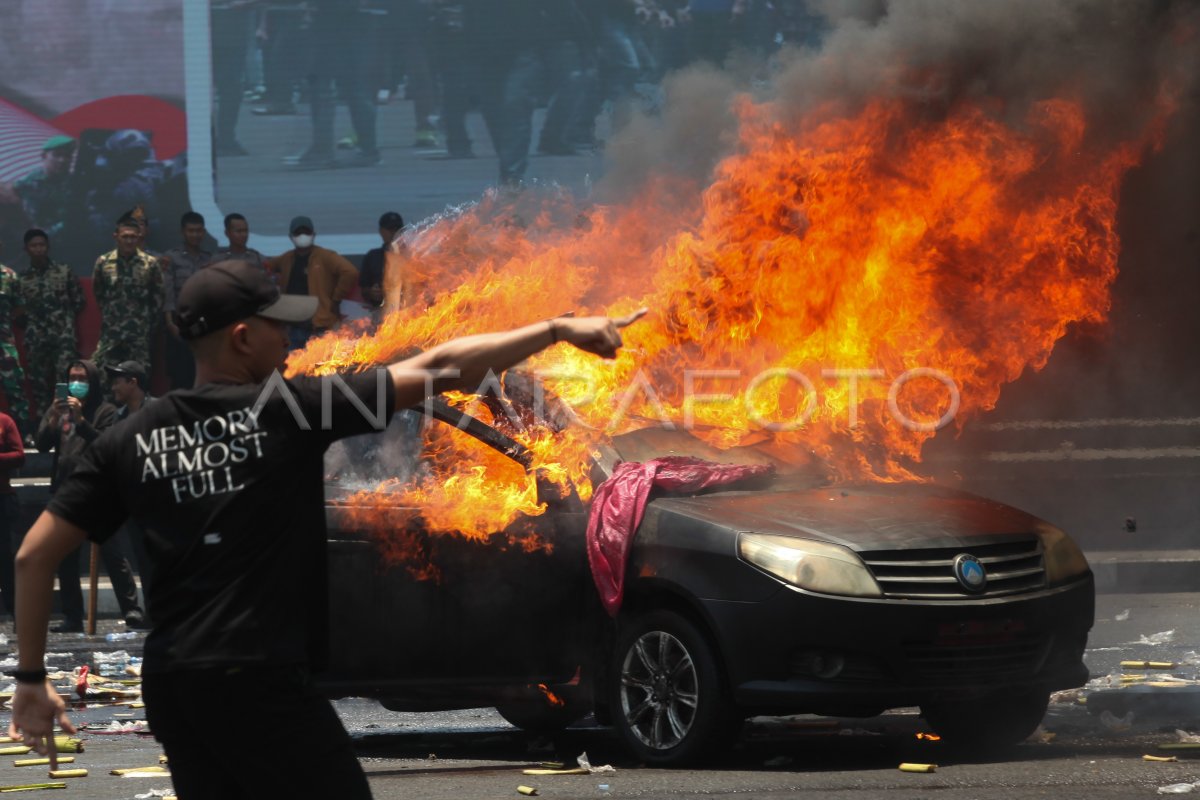 Simulasi Sispamkota jelang Pemilu 2024 | ANTARA Foto