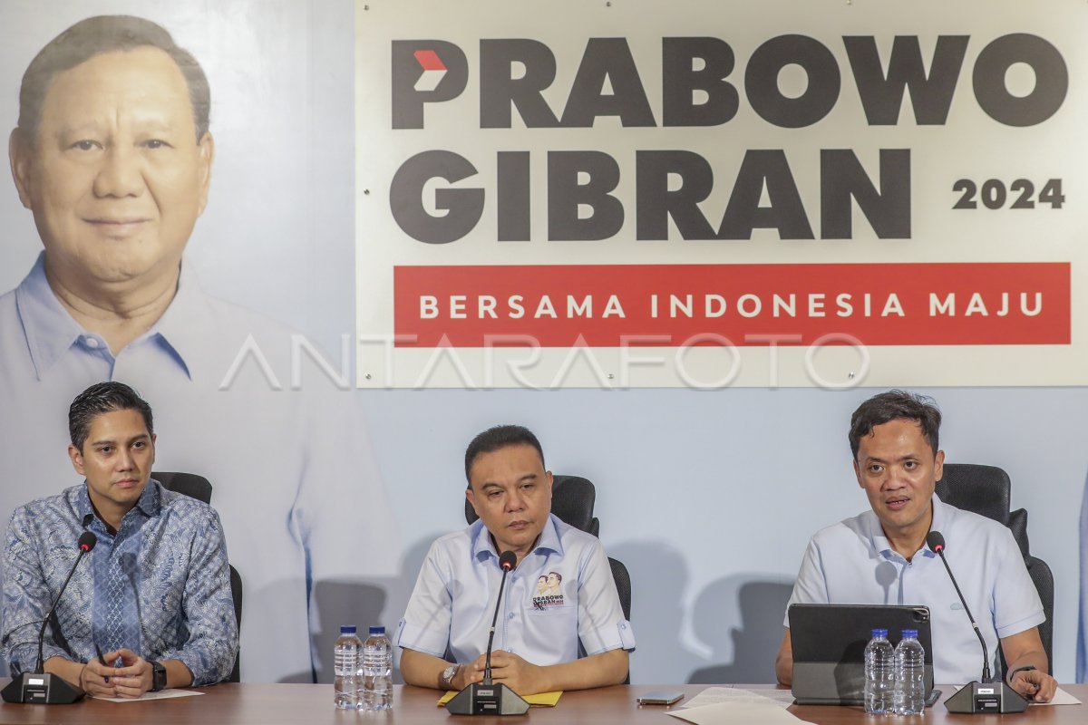 TKN Prabowo-Gibran tanggapi putusan MK | ANTARA Foto TKN Prabowo-Gibran tanggapi putusan MK | ANTARA Foto