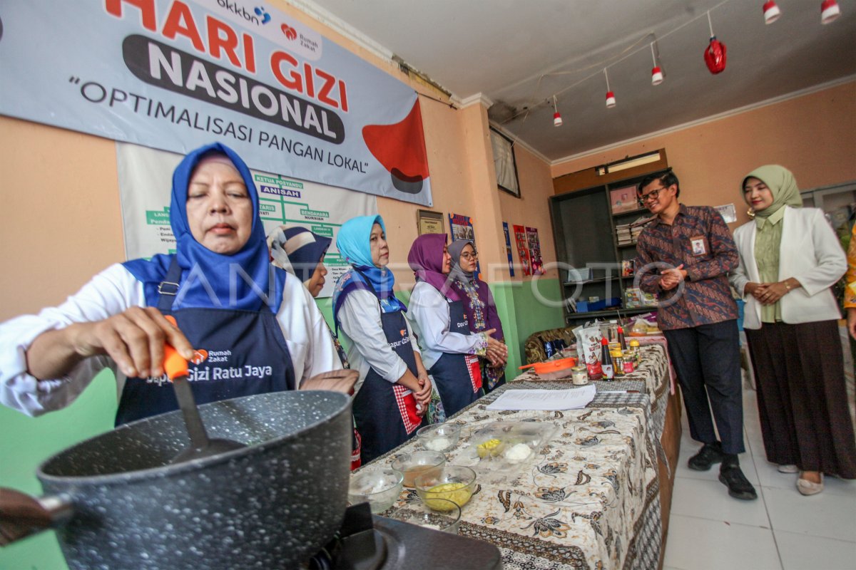 Peringatan Hari Gizi Nasional di Depok | ANTARA Foto
