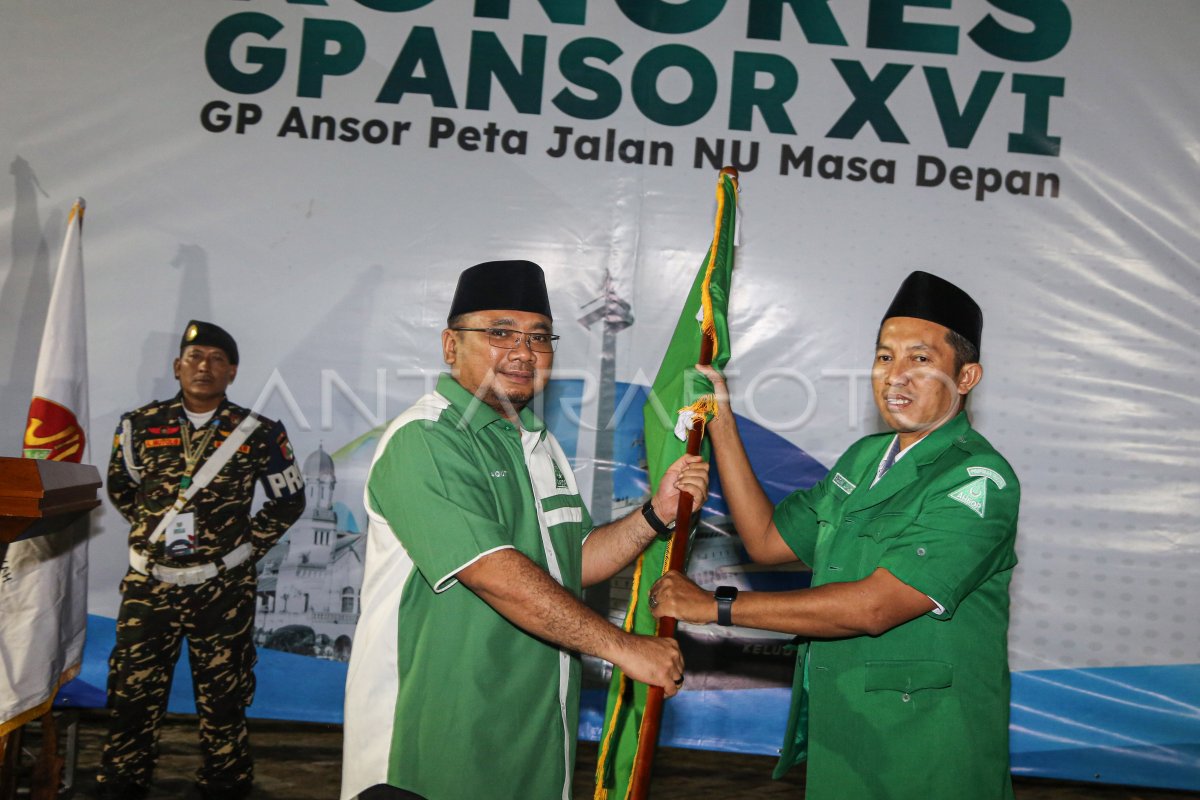 Sertijab ketua umum GP Ansor di Pelabuhan Semarang | ANTARA Foto