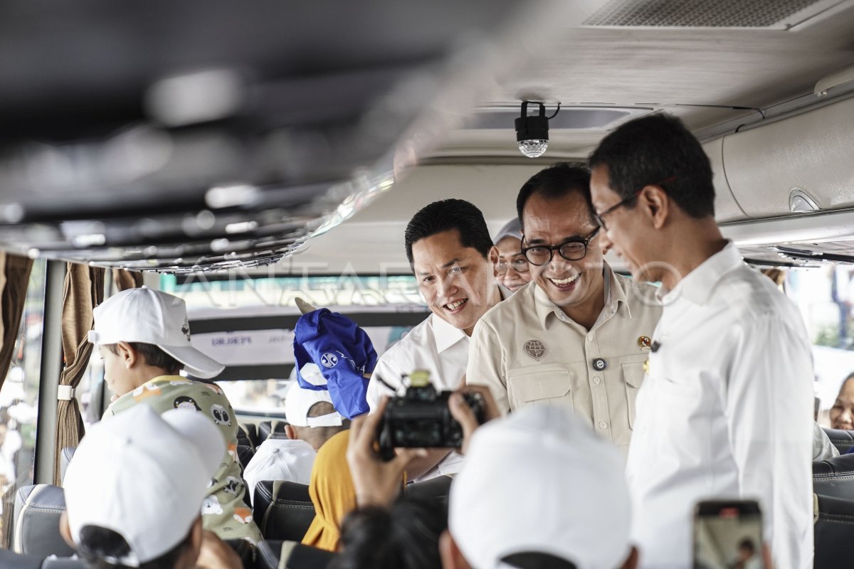 Mudik Asyik con BUMN 2024 | ANTARA Foto