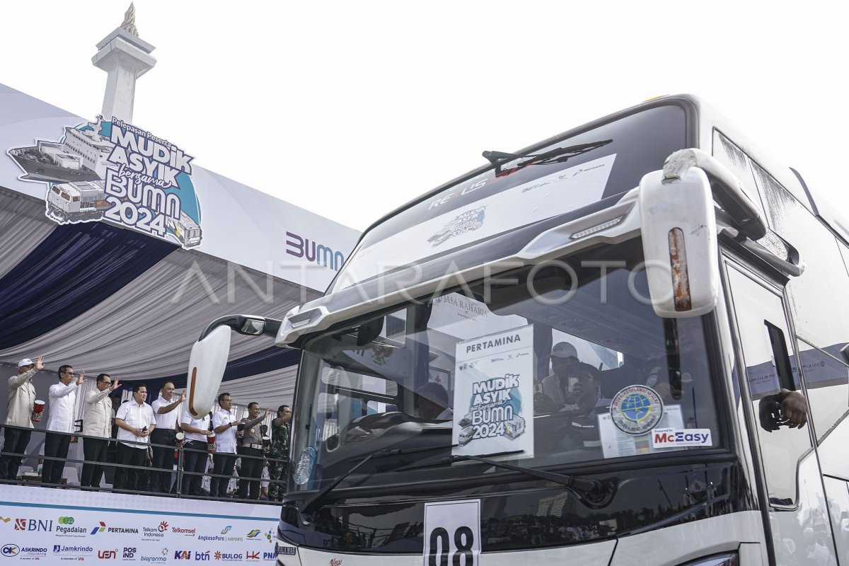 Mudik Asyik with BUMN 2024 | ANTARA Foto