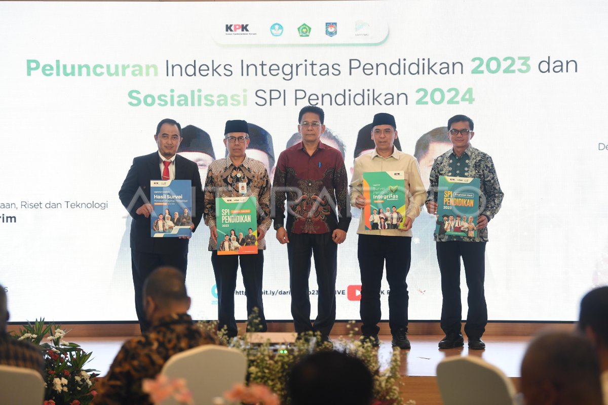 Peluncuran Indeks Integritas Pendidikan 2023 | ANTARA Foto Peluncuran Indeks Integritas Pendidikan 2023 | ANTARA Foto