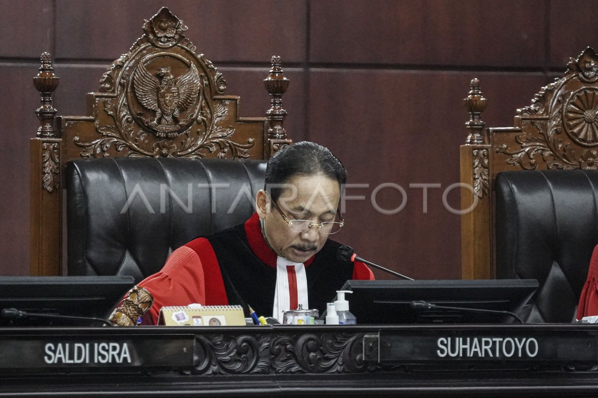 Sidang putusan dismissal 52 Perkara PHPU Pileg | ANTARA Foto Sidang putusan dismissal 52 Perkara PHPU Pileg | ANTARA Foto