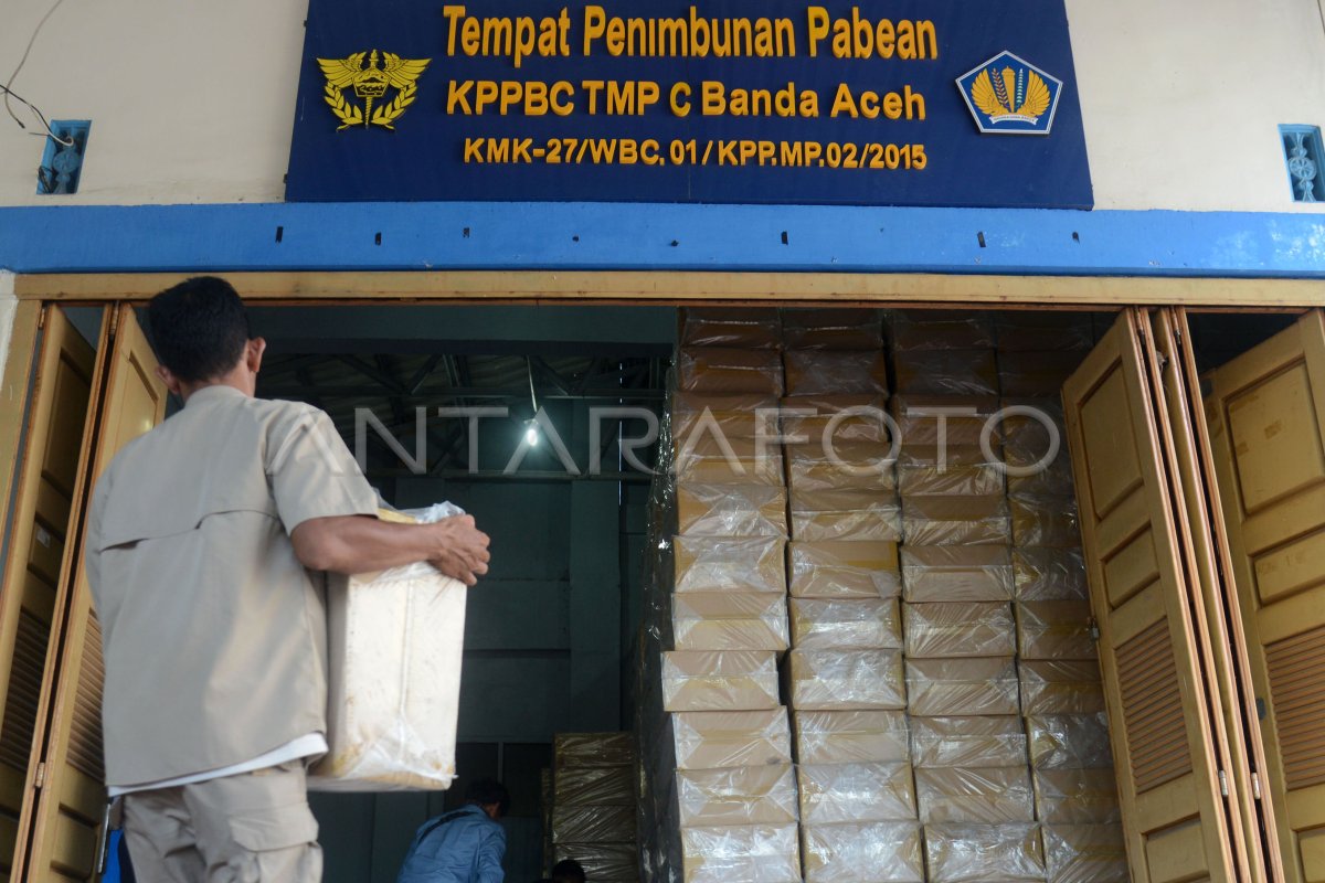 Bea Cukai gagalkan penyelundupan rokok jalur laut di Aceh | ANTARA Foto