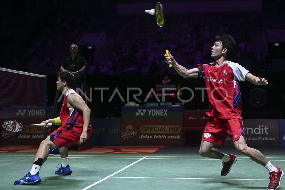 Ganda putra China juara Indonesia Open 2024 | ANTARA Foto Ganda putra China juara Indonesia Open 2024 | ANTARA Foto