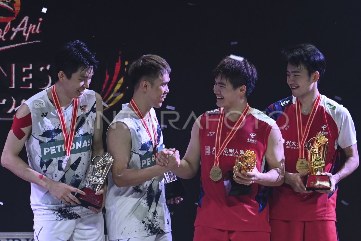 Double Chinese champion Indonesian Open 2024 | ANTARA Foto