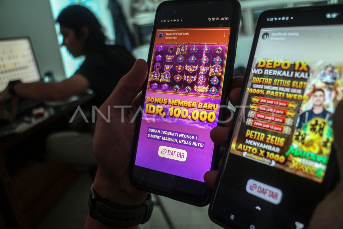 Provinsi dengan pelaku judi online terbanyak nasional | ANTARA Foto