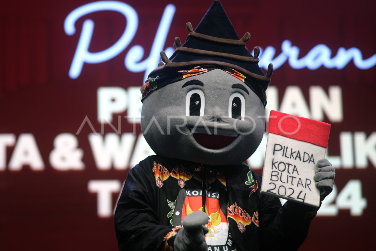 Peluncuran Pilwali Kota Blitar 2024 | ANTARA Foto