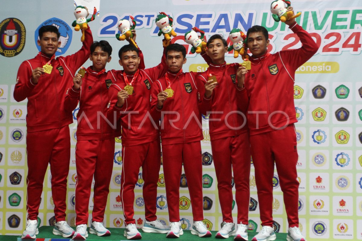 Sepak takraw quadrant Indonesia raih emas AUG | ANTARA Foto