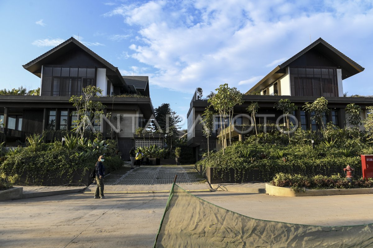 Rumah tapak menteri di IKN | ANTARA Foto Rumah tapak menteri di IKN | ANTARA Foto