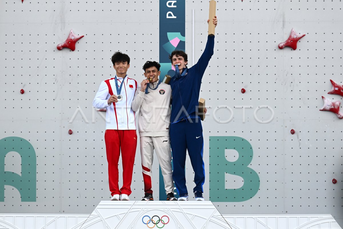 Olimpiade Paris 2024 : Veddriq Leonardo raih medali emas | ANTARA Foto