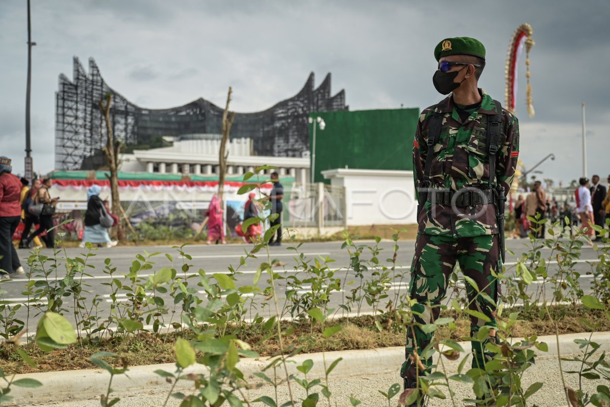 Upacara HUT ke-79 RI di IKN | ANTARA Foto