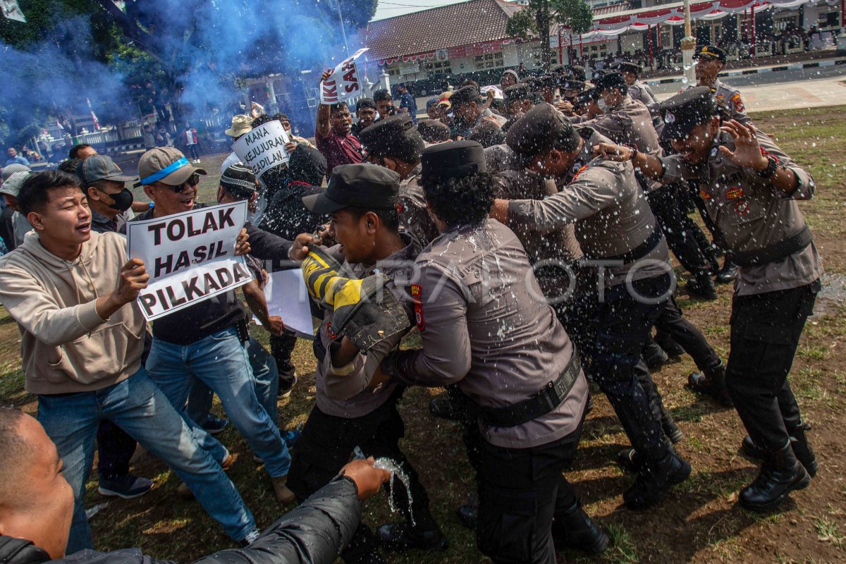 Simulasi Sispamkota Pilkada di Sleman | ANTARA Foto